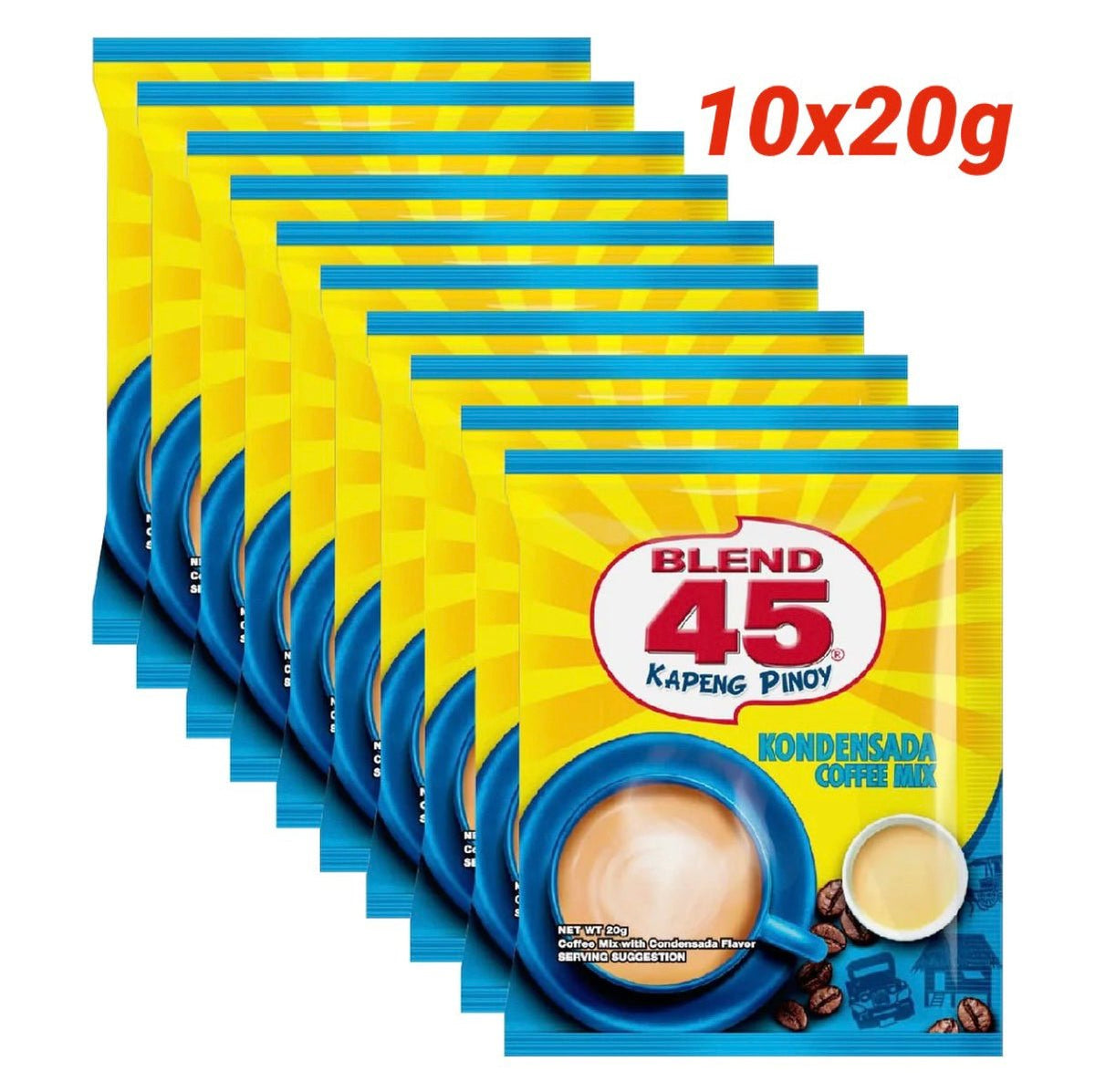 Blend 45 Condensada Coffee Mix (10x20g) 200g – Asian Online Superstore UK