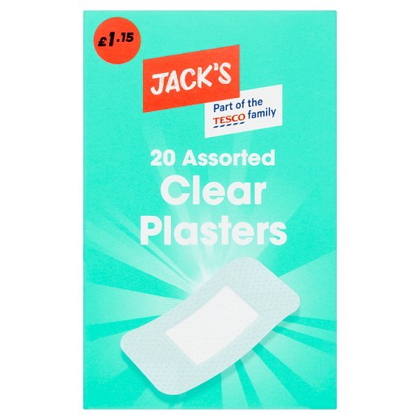 Jack’s Clear Plaster 20s – Asian Online Superstore UK