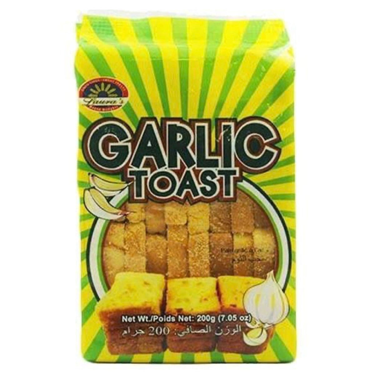 Laura’s Manna Buttered Toast Garlic 200g – Asian Online Superstore UK