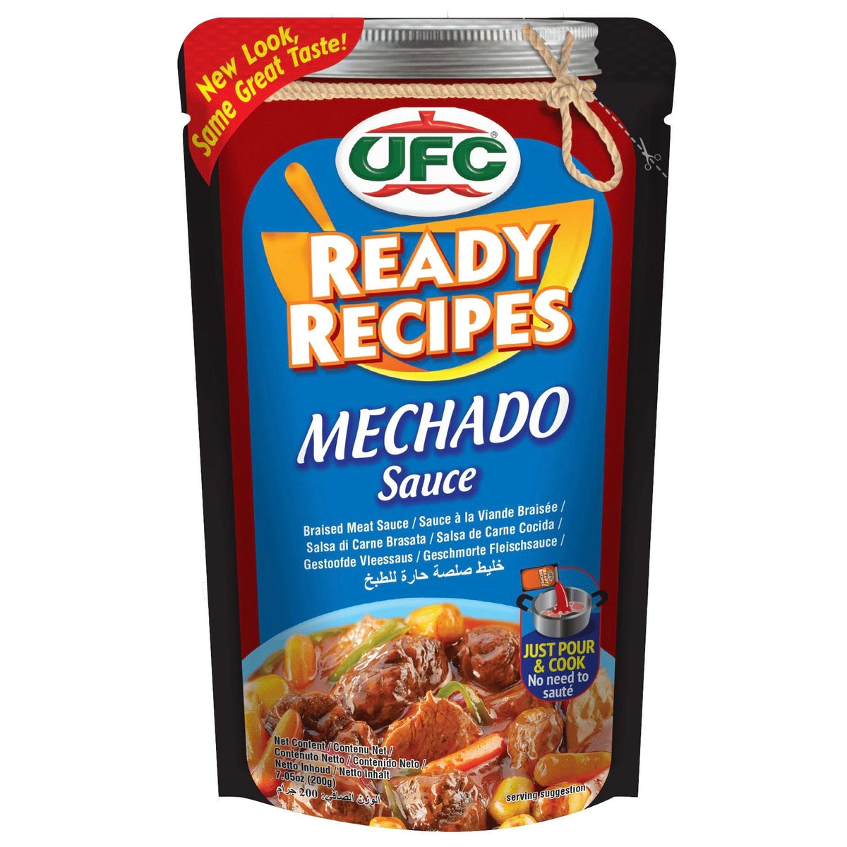 UFC Ready Ready Recipes Mechado Sauce 200g – Asian Online Superstore UK