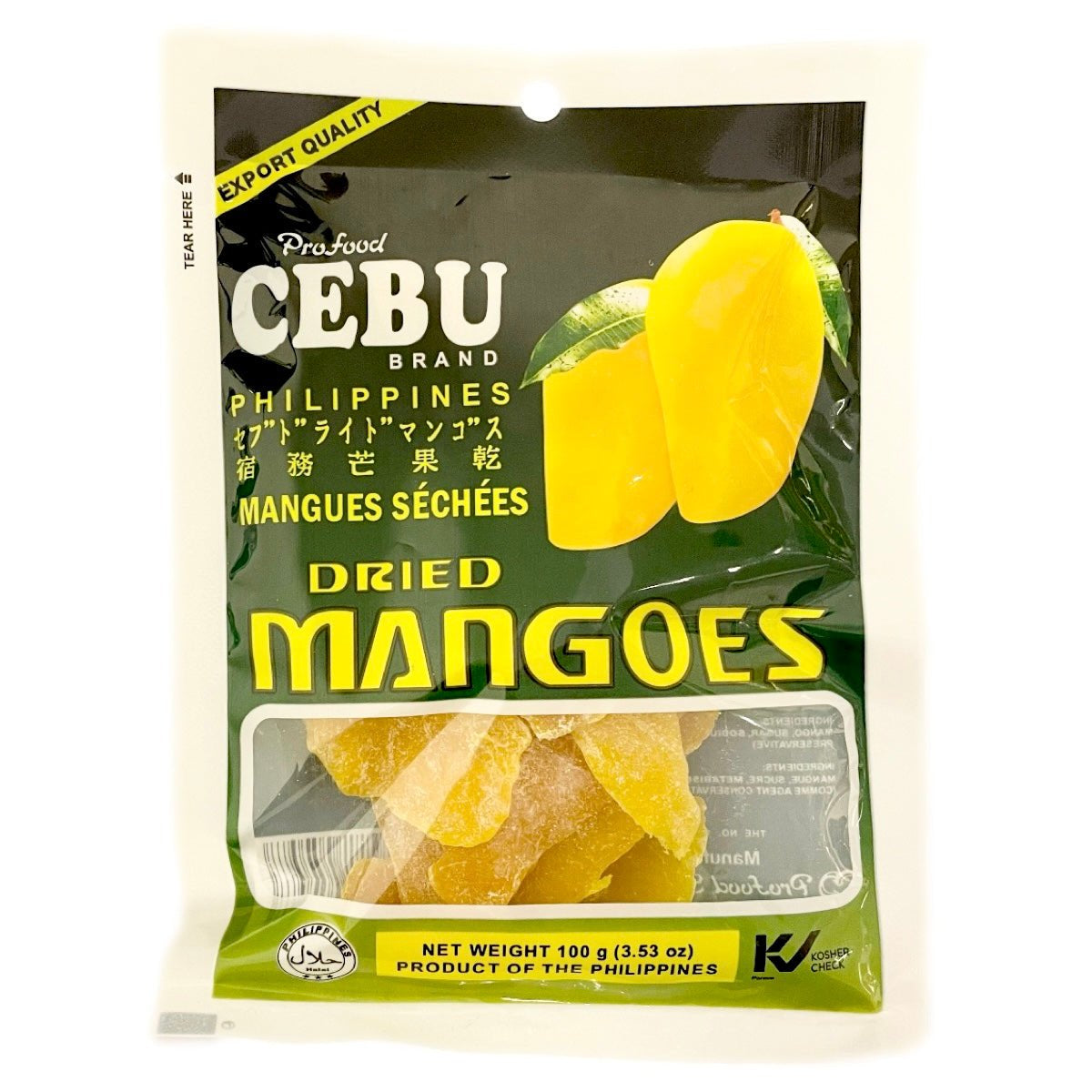 Cebu Brand Dried Mangoes 100g – Asian Online Superstore UK