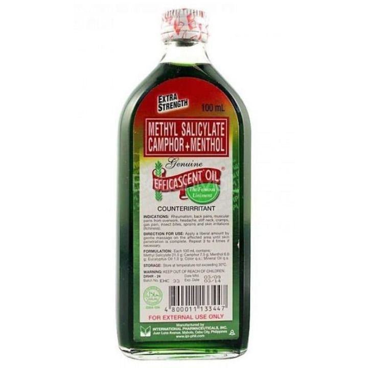 Efficascent Liniment Oil 100ml – Asian Online Superstore UK