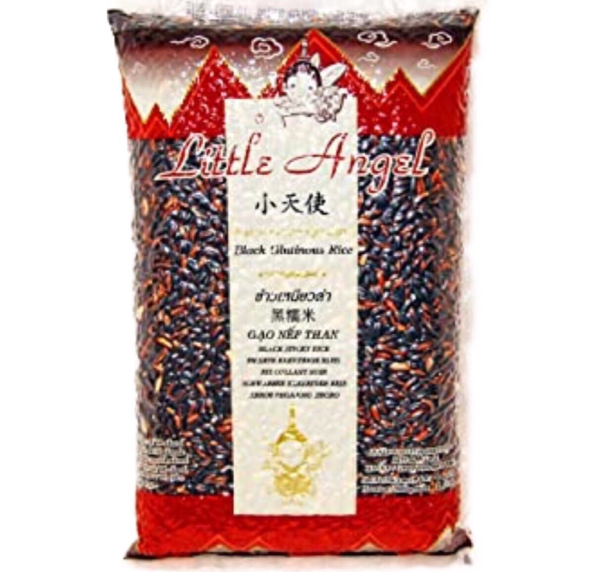 Little Angel Black Glutinous Rice (Sticky Rice) 1kg – Asian Online ...