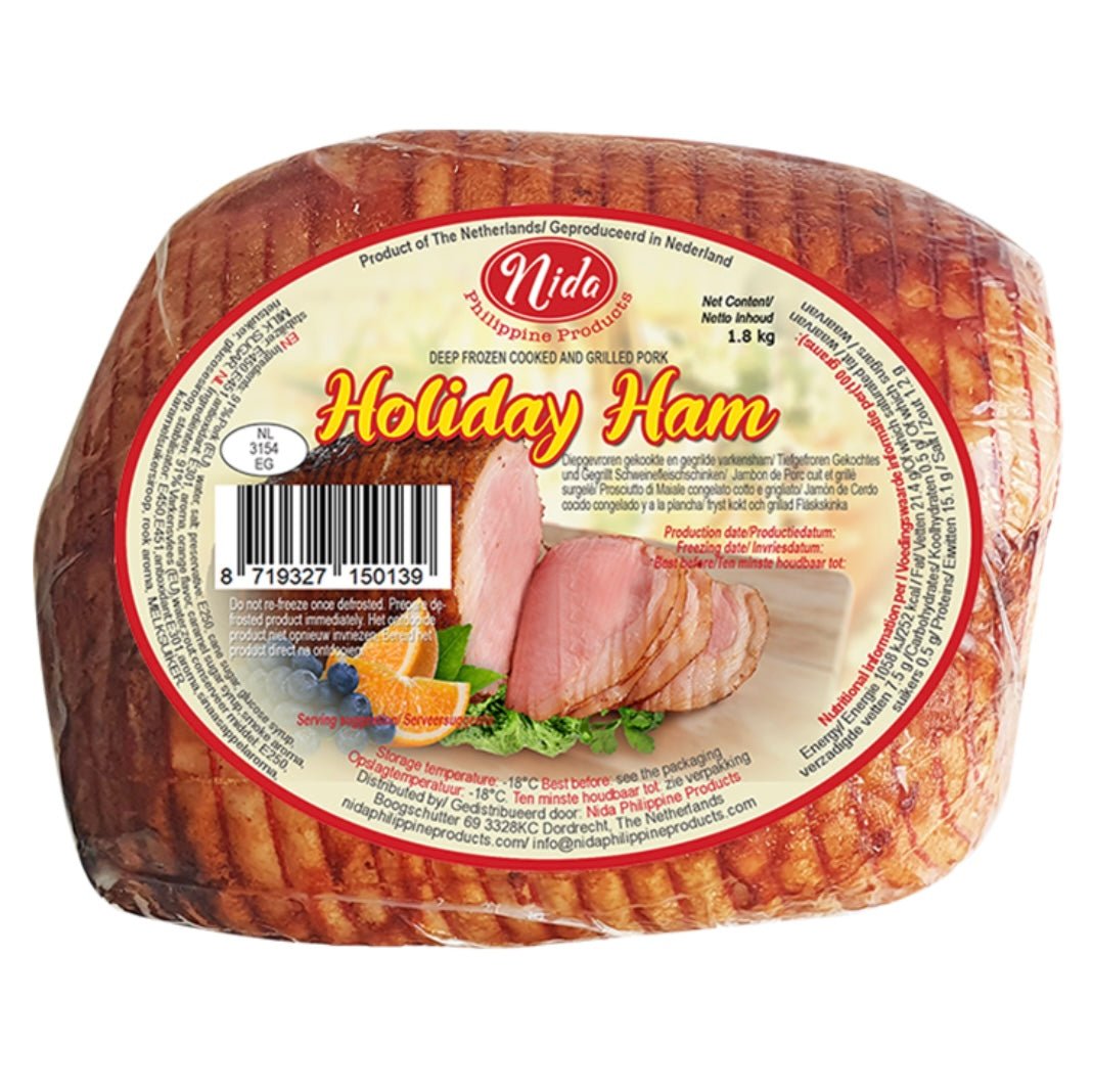 Nida Holiday Ham (Filipino Christmas Ham) 1.8kg – Asian Online ...